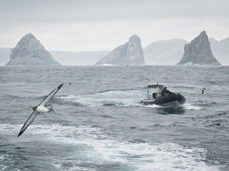 NZDF And MPI patrol remote Chatham Islands fishery